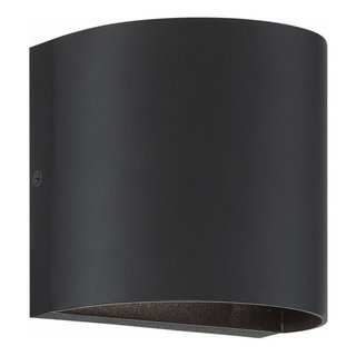 Kovacs P1244-L Revolve 5" Tall Twistable Outdoor LED Wall Sconce ...