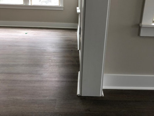 Walls not square on new home