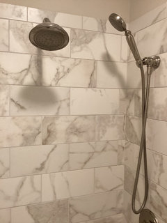 shower tile 10x22 horizontal or vertical | Houzz Forum