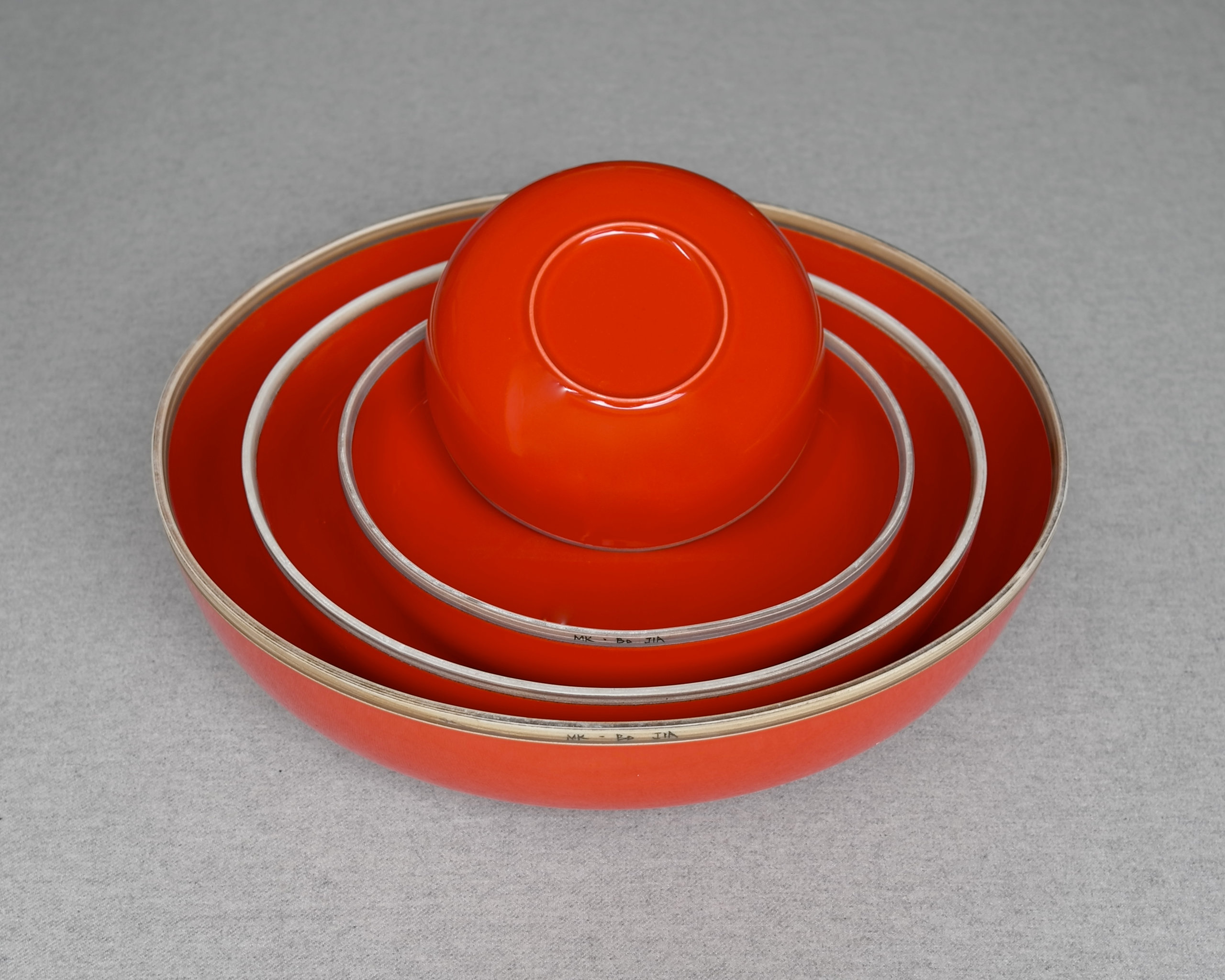 Coral Red Hermit Bowl, Small - Contemporary - Dining Bowls - by Middle ...