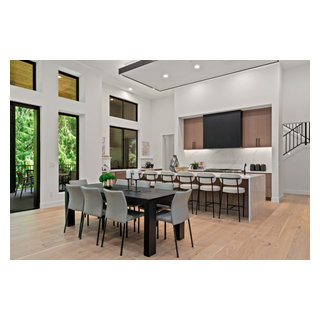 Chef & Entertainer's Kitchen - Contemporary - Dining Room - Seattle ...