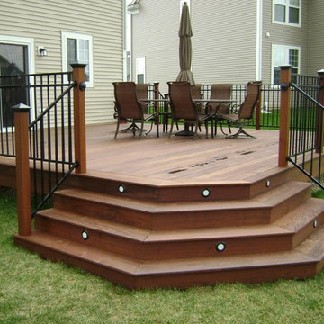 Metal Ipe Deck Railings - Photos & Ideas | Houzz