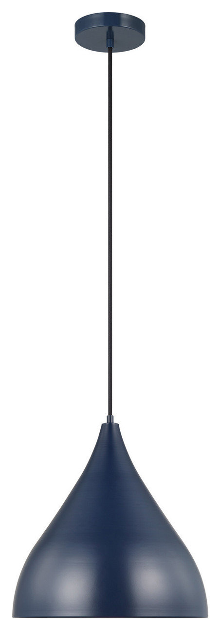 Oden LED Pendant, Navy - Contemporary - Pendant Lighting - by Lampclick ...