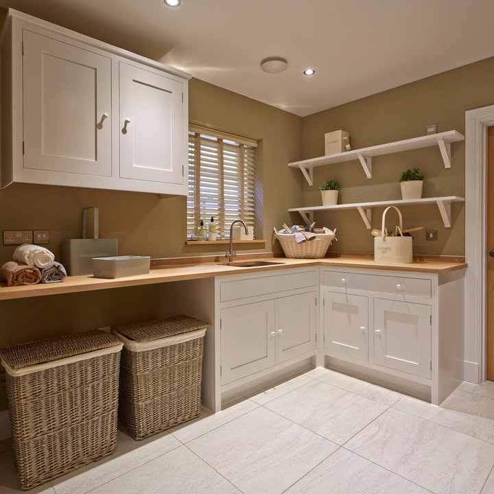 75 Beautiful Powder Room Laundry Combo Home Design Ideas & Designs ...