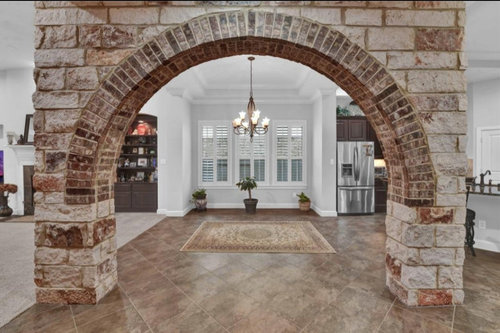 Interior Stone Arch WHAT DO I DO? | Houzz Forum