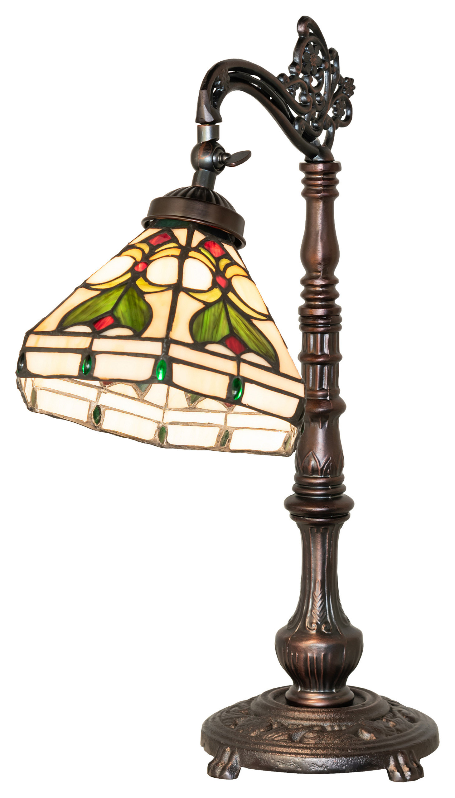 20" High Middleton Bridge Arm Table Lamp - Victorian - Table Lamps - by ...