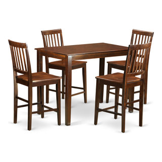 3 Pc Counter Height Table, Chair Set - High Table, 2 Counter Height ...