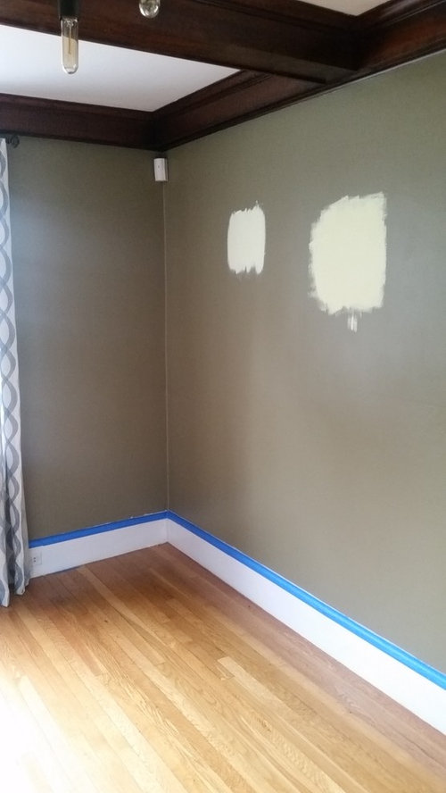 Wall color ideas for multi-wood room