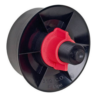 Sioux Chief Female Cleanout Test Plug, 3.5", 3.5" - Traditional ...