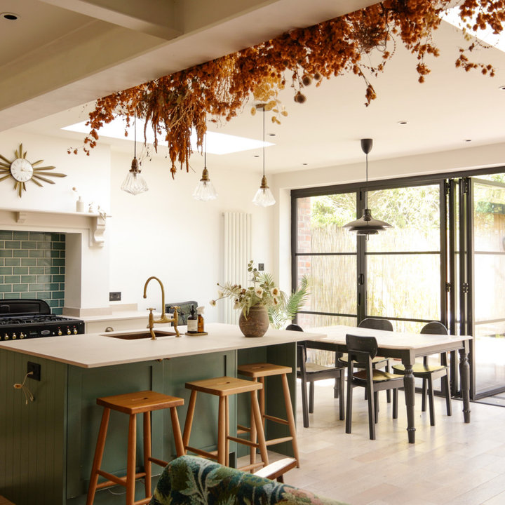 75 Beautiful Kitchen with Metro Tiled Splashback Ideas and Designs ...