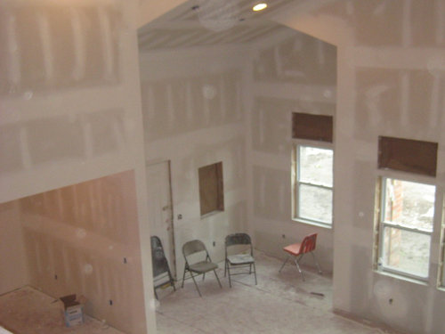 Room with MANY angles- which ceiling color?