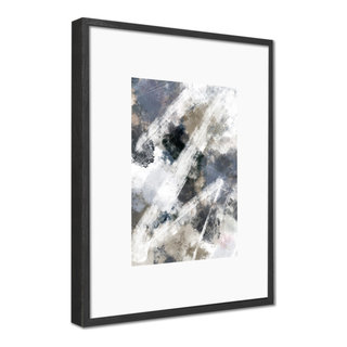 Zig Zag' Wrapped Canvas Wall Art by 1X, 24" W x 36" H - Contemporary ...