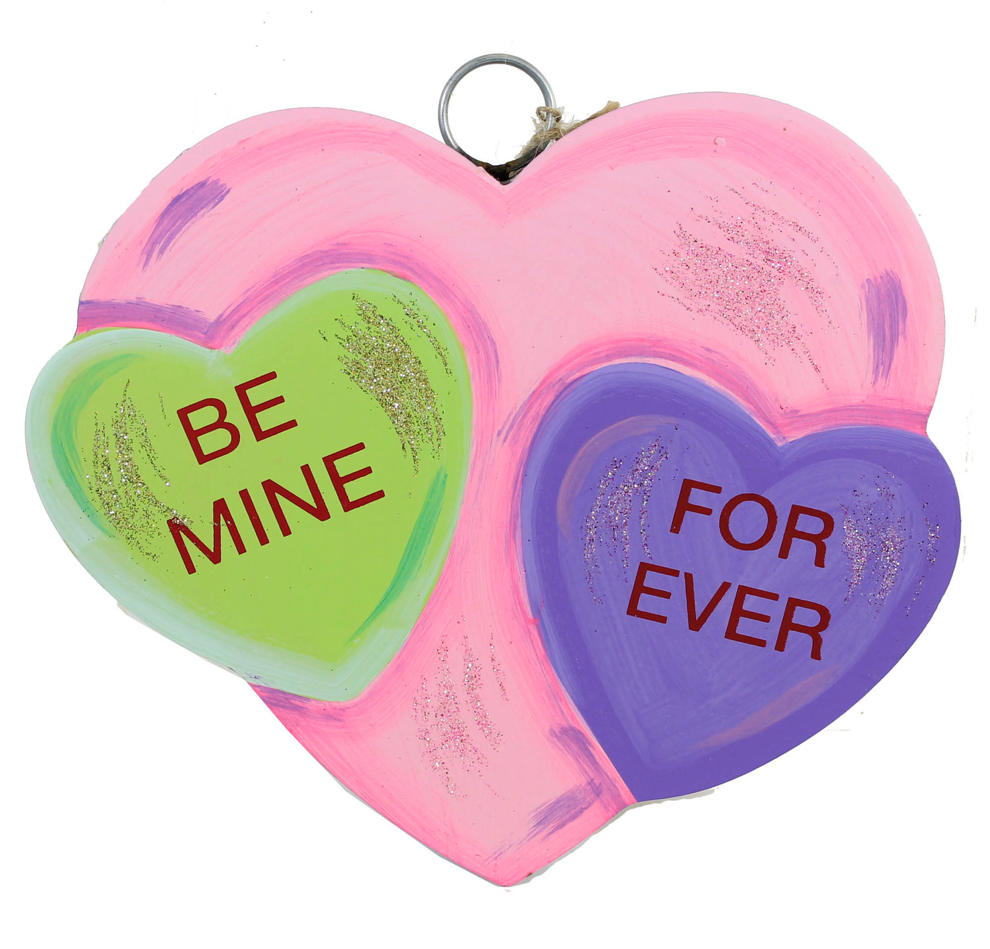 Round Top Collection Talking Hearts Charm Metal Valentine's Day V22001 ...