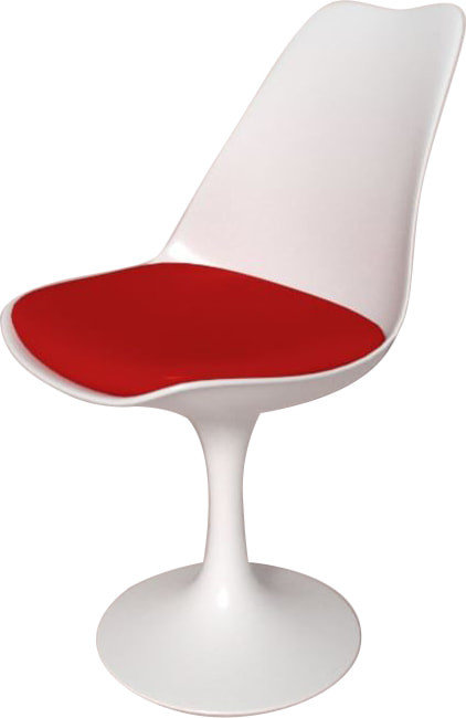 Rose Side Chair, Red - Modern - Dining Chairs - by Homesquare | Houzz