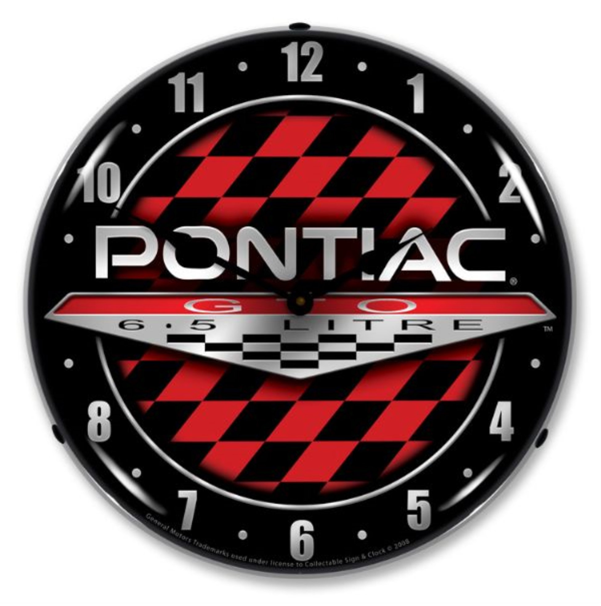 GM710093 Pontiac GTO Clock - Contemporary - Wall Clocks - by ...