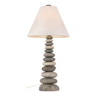 Coastal Cottage Lamp - Beach Style - Table Lamps - by Funky Rock ...