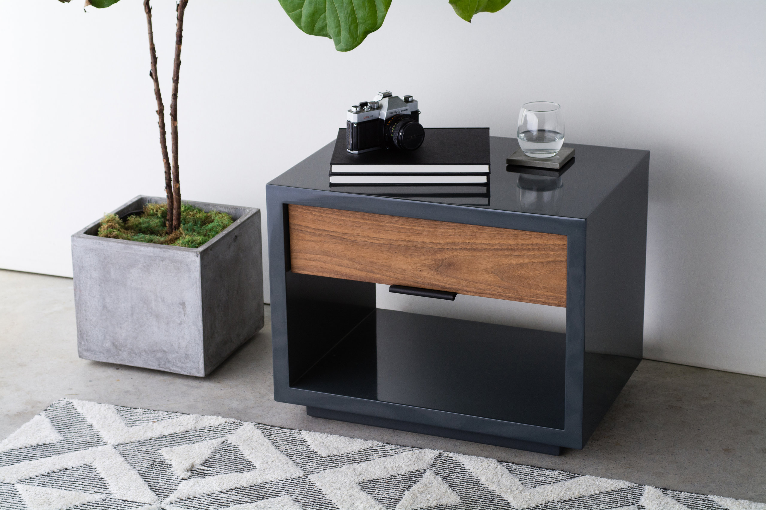 Lacquer nightstand - Modern - Nightstands And Bedside Tables - by ...