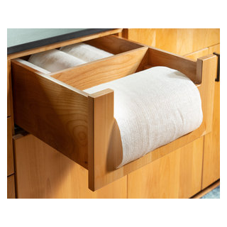 Custom Paper Towel Drawer - Modern - Kitchen - Other - by Thayer Design ...