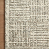 Loloi Tallulah Mist / Ivory 18" x 18" Sample Rug, 18" x 18" Sample ...