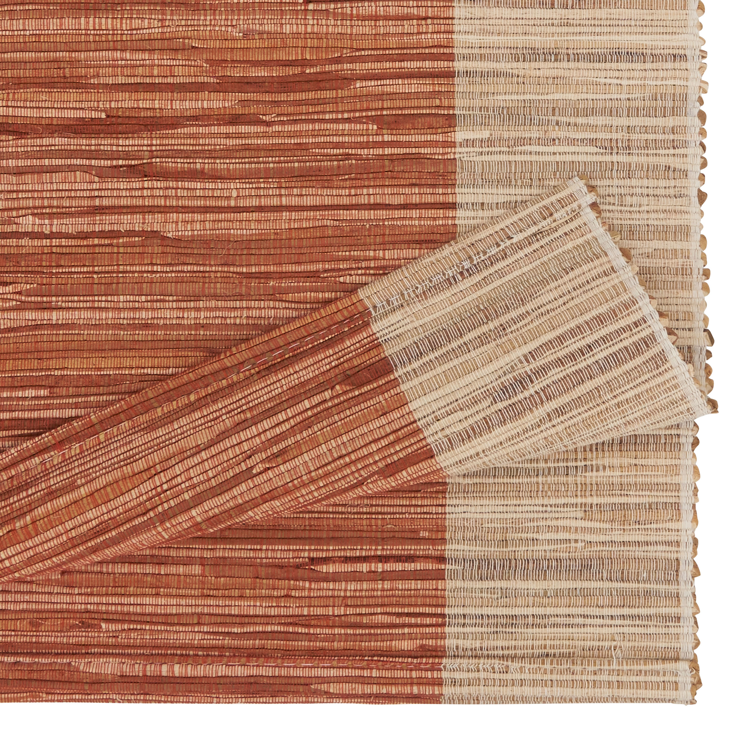 Shimmering Table Runner With Banded Design - Contemporary - Table ...