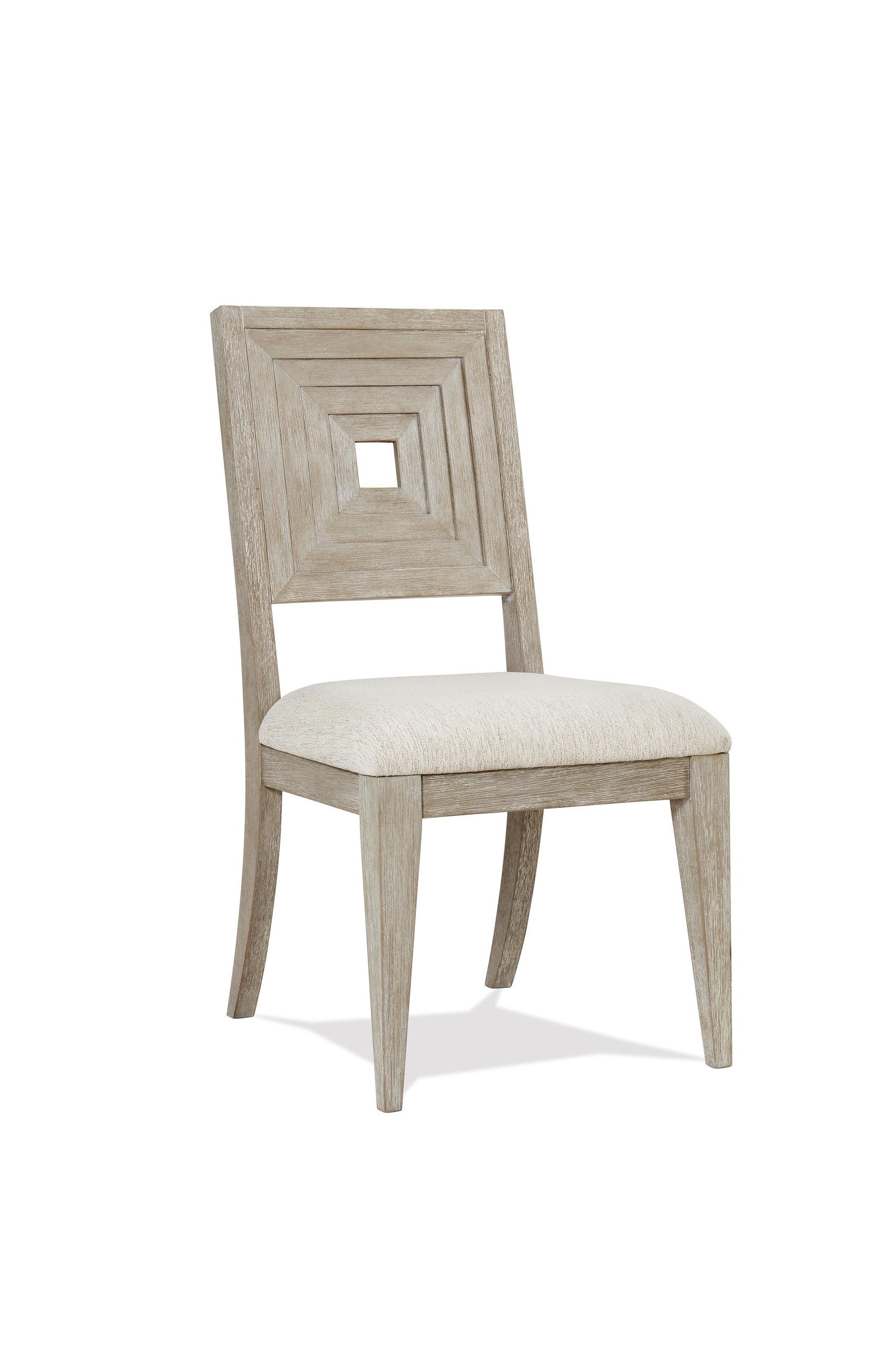 Riverside Furniture Cascade Upholstered Wood Back Side Chair, Set of 2 ...