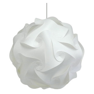 Swirl Hanging Pendant Lamp, Small - Contemporary - Pendant Lighting ...