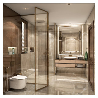 DLF Mansion - Powder Room - Delhi - by AND Studio | Houzz