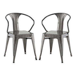 Promenade Dining Chair Set of 2 - Industrial - Dining Chairs - by Uber ...