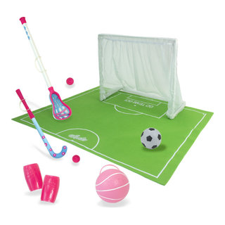 18" Doll- Soccer Ball & Sport Equipment Set - Kids Toys And Games - by ...