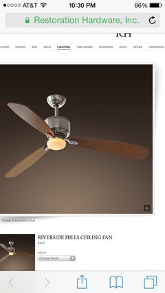 Help for ugly ceiling fans