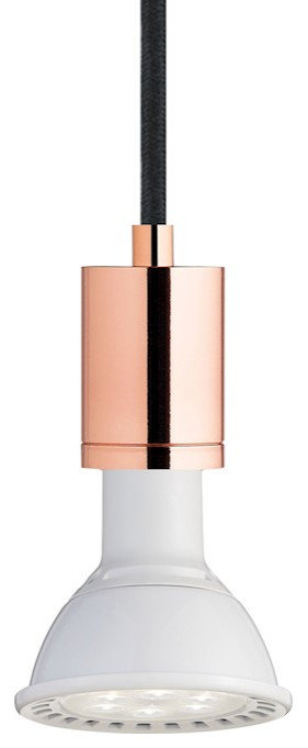 Tech Lighting TD-SoCo Mod Soc Pendant, 16' Cord Blue, Copper ...