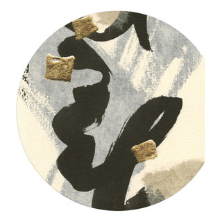 Designart - Glam Collage II - Glam Metal Circle Wall Art, 36 ...