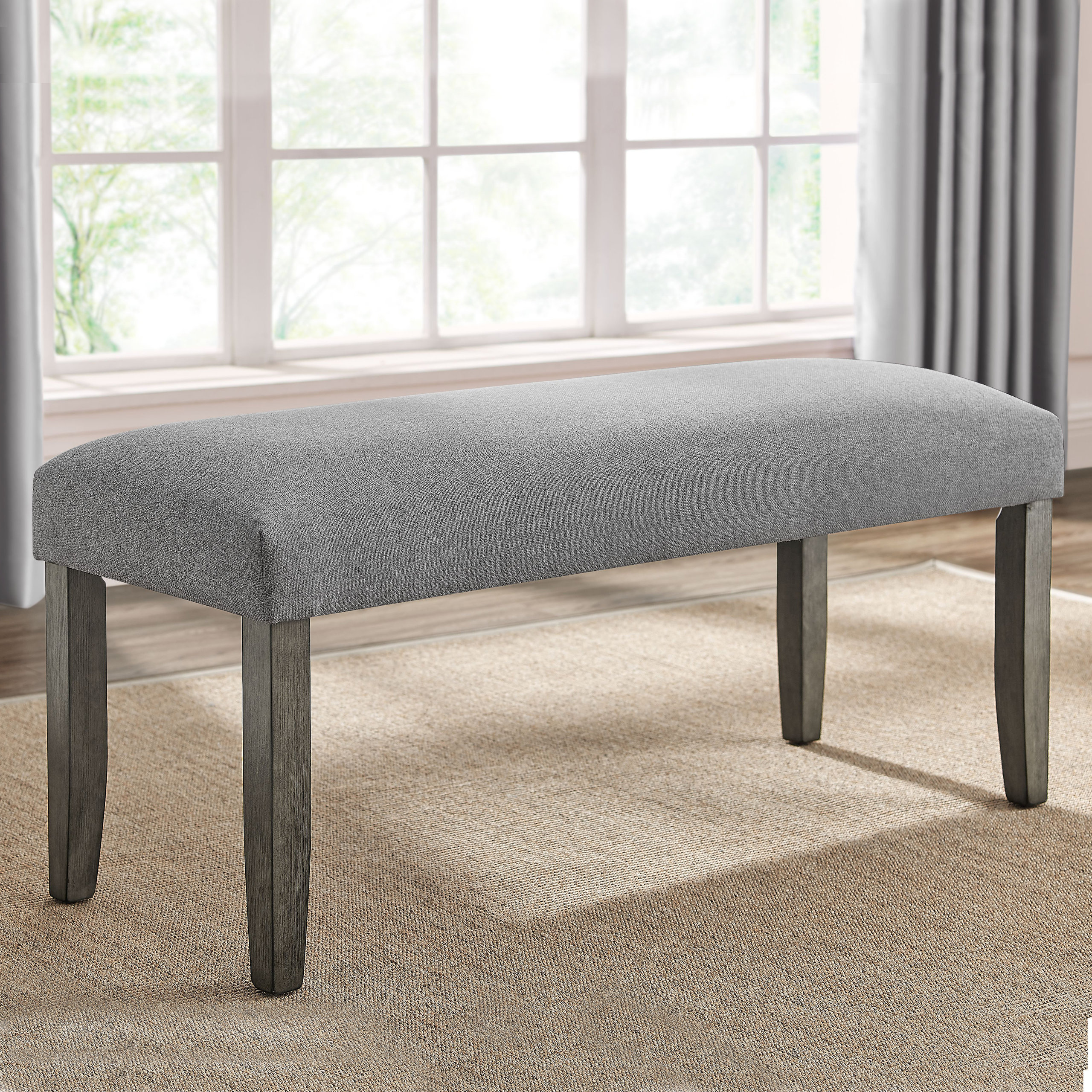 Emily Backless Bench - Transitional - Dining Benches - by HedgeApple | Houzz