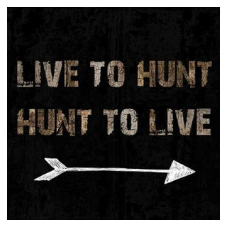 Live To Hunt Poster Print by Sheldon Lewis - Item # VARPDXSLBSQ200C, 12 ...