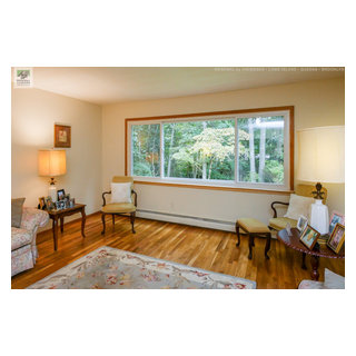 Large Triple Slider Window in Elegant Living Room - Renewal by Andersen ...