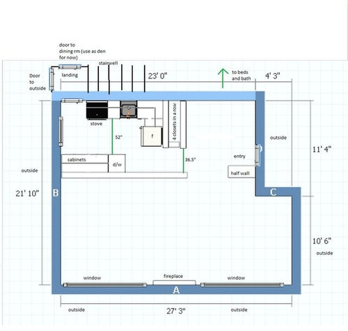 Layout help needed-opening up wall