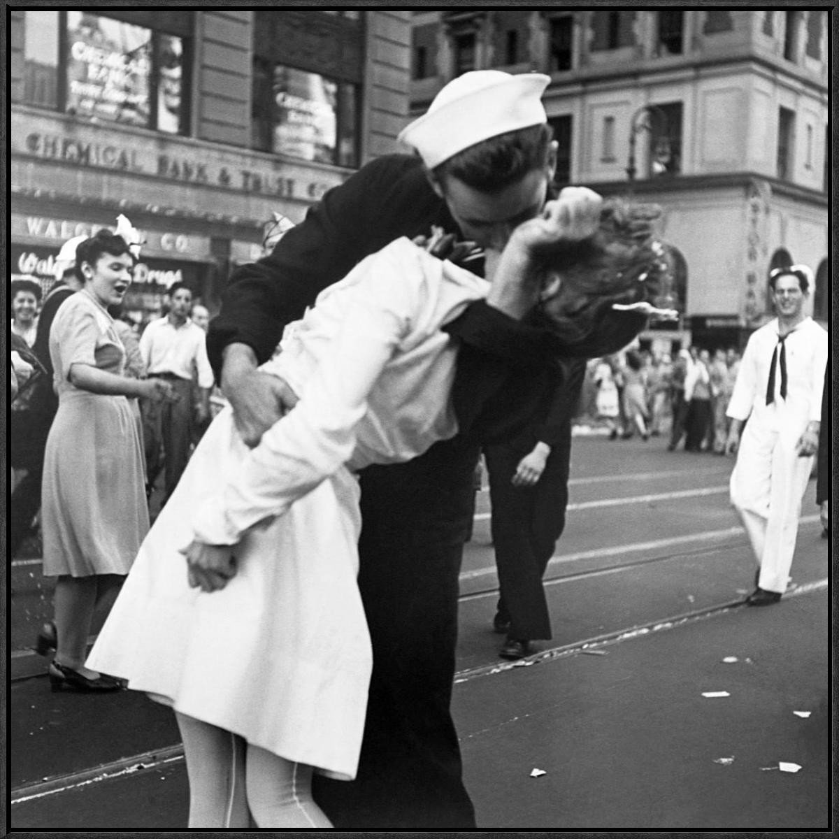 "Kissing the War Goodbye in Times Square, 1945, II" by Victor Jorgensen ...
