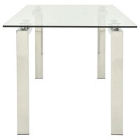 Oyster Roca Table, 50" - Contemporary - Dining Tables - by HomeCraftDecor | Houzz