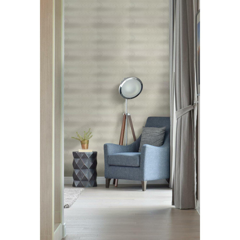 Ocean Swell Wallpaper - Contemporary - Wallpaper - by York ...