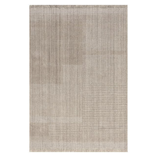 Arvin Olano x RugsUSA Mozai Fringed Wool-Blend Rug, 9'x12' - Transitional - Area Rugs - by ...