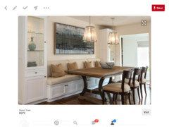 Overhang for bench seat?
