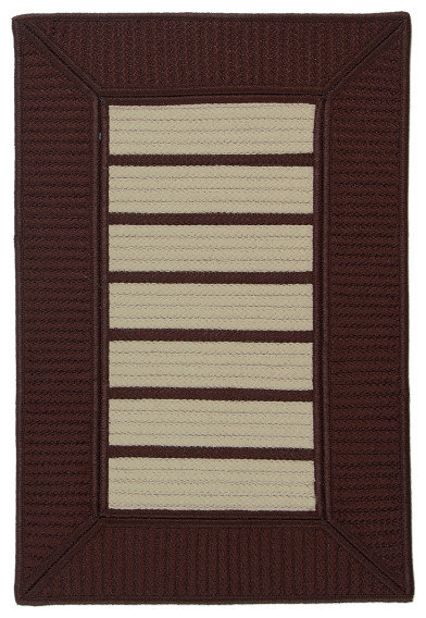 Colonial Mills Rug Vizima Brown Rectangle, 6x8 - Contemporary - Outdoor ...