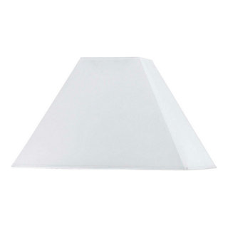 White Fabric Square, Lamp Shades, Sh-1136 - Traditional - Lamp Shades ...