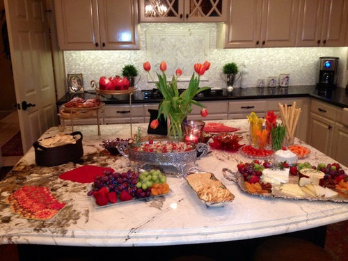 First kitchen gathering in new kitchen!
