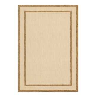 Unique Loom Border Outdoor Rug, 6'x9' - Transitional - Outdoor Rugs ...