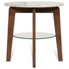 Palliser Furniture, Bellamie End Table, Marble Top, Round ...