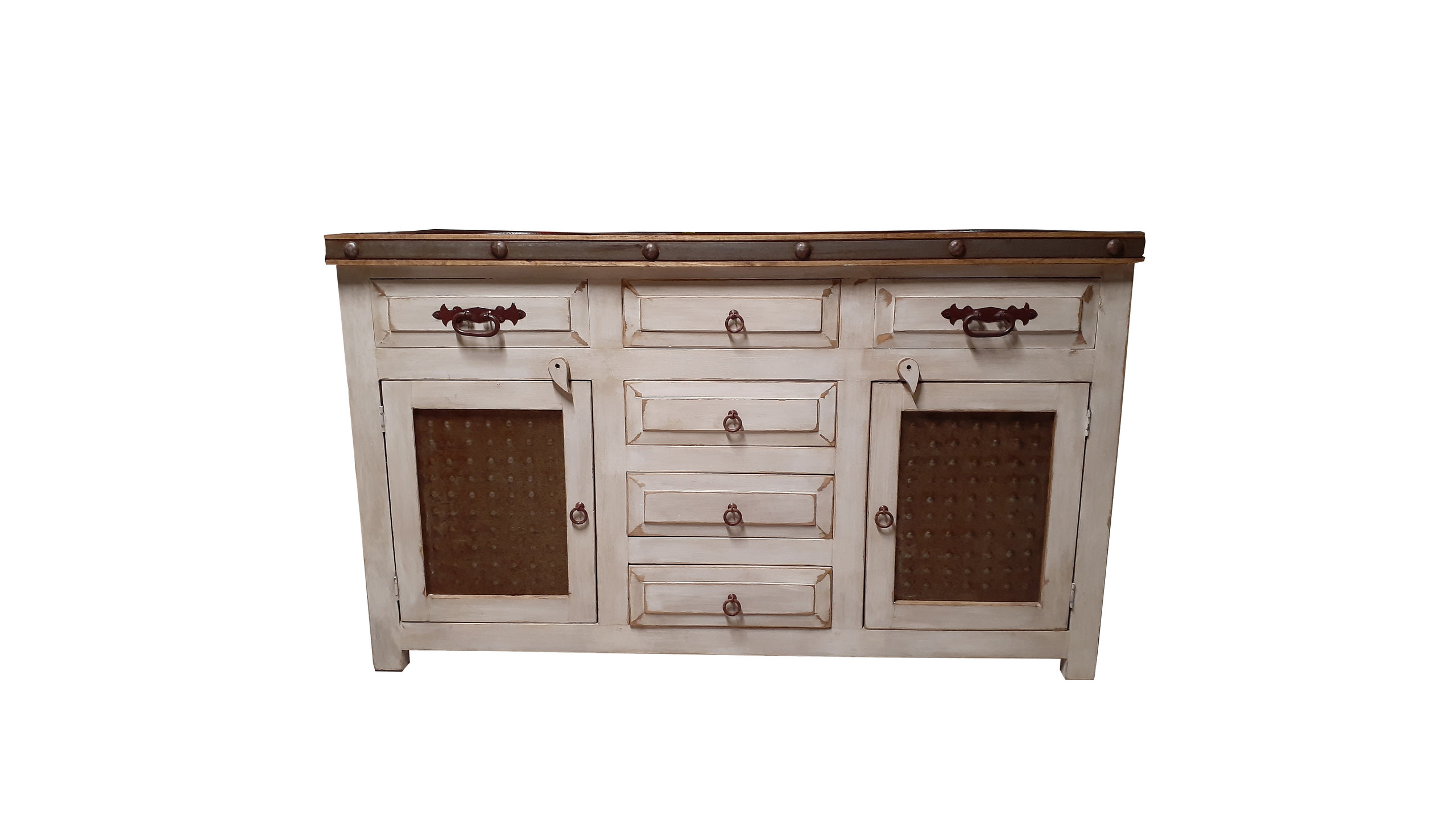 Fontana Rustic Reclaimed Wood Bathroom Vanity, 50"x22"x36" - Farmhouse ...