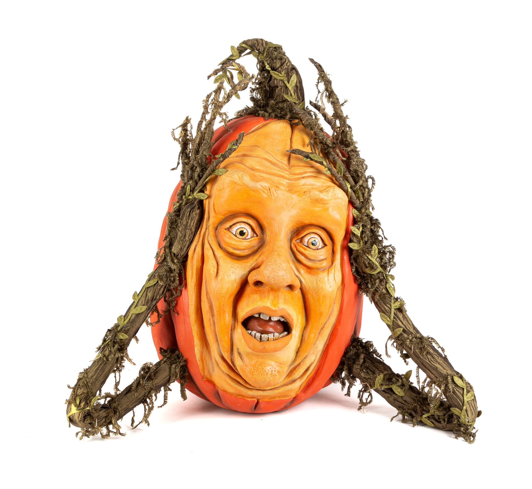 Katherine's Collection 2020 Midnight Tall Pumpkin Figurine ...