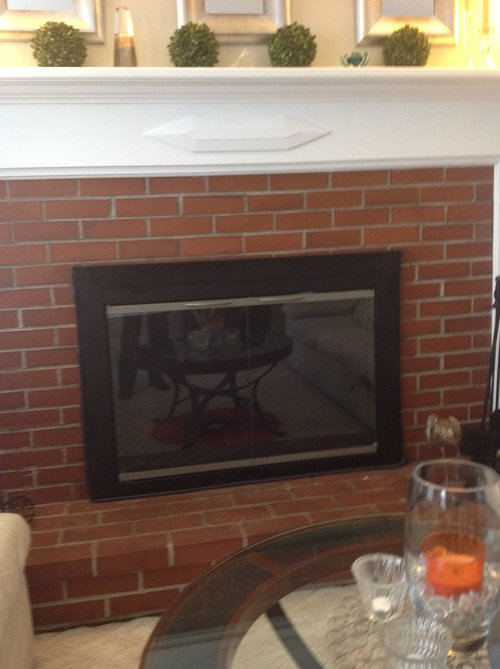 Fireplace cover up