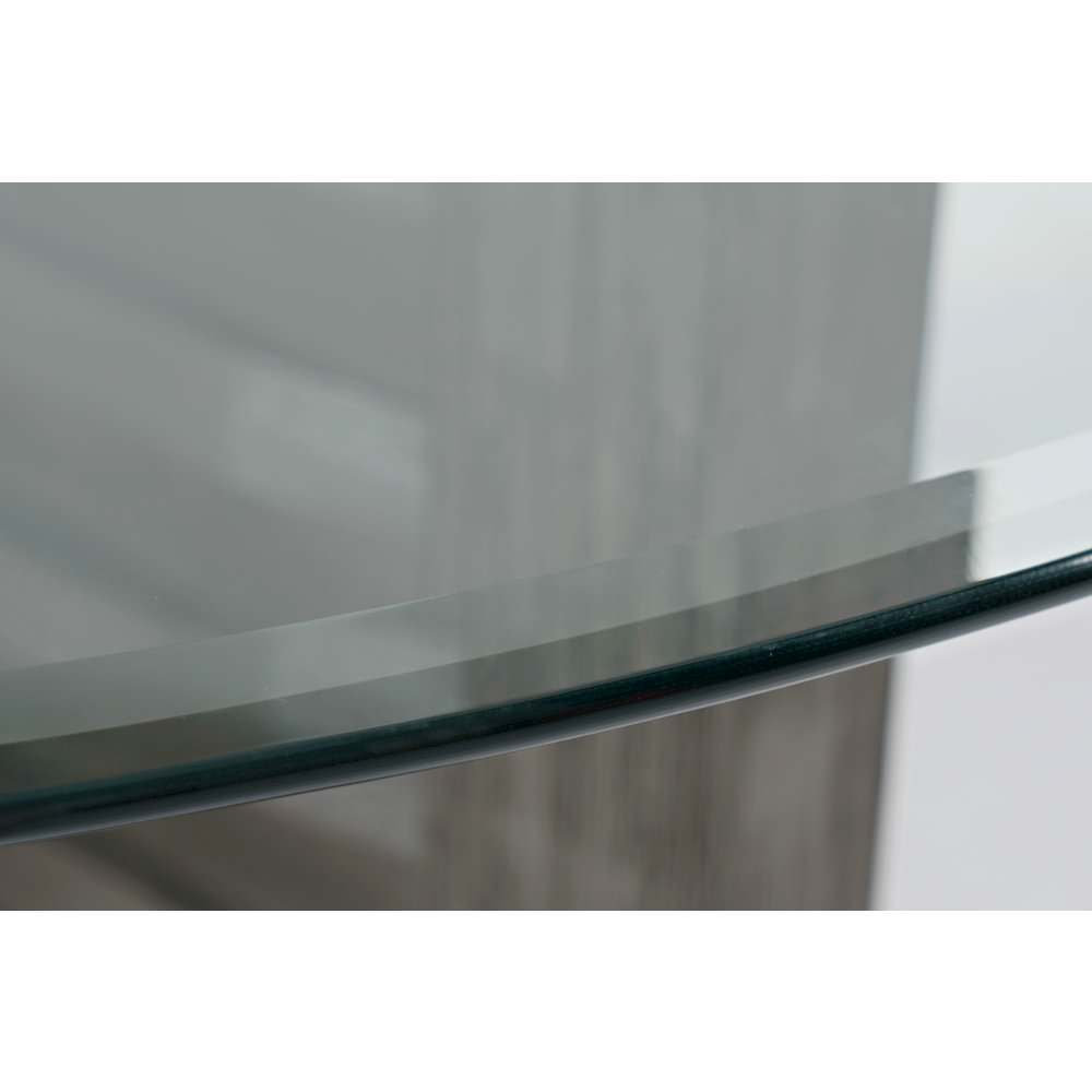 Altamonte Contemporary 48 Round Counter Height Table with Glass Top ...